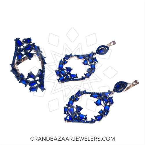 Designer Color Gemstone Jewelry Sets GBJ270ST13023