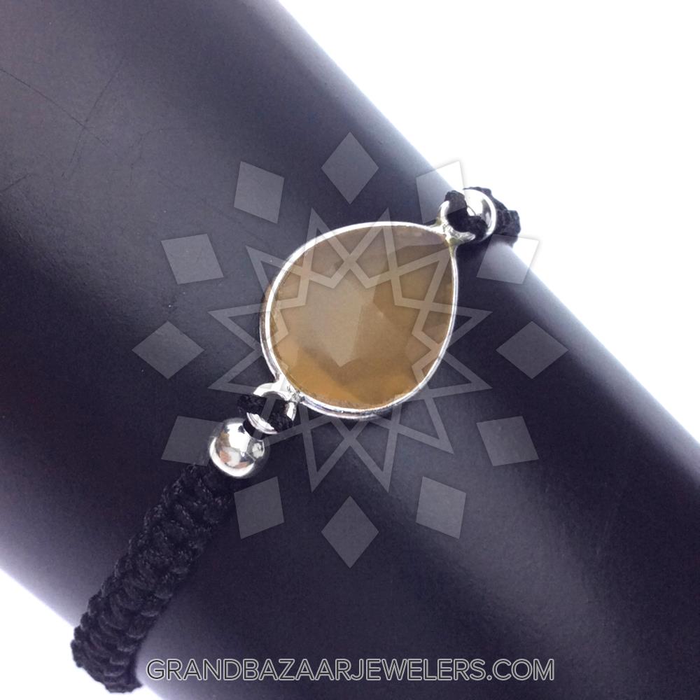 Color Gemstone Sterling Silver Bracelets GBJ261BR22796